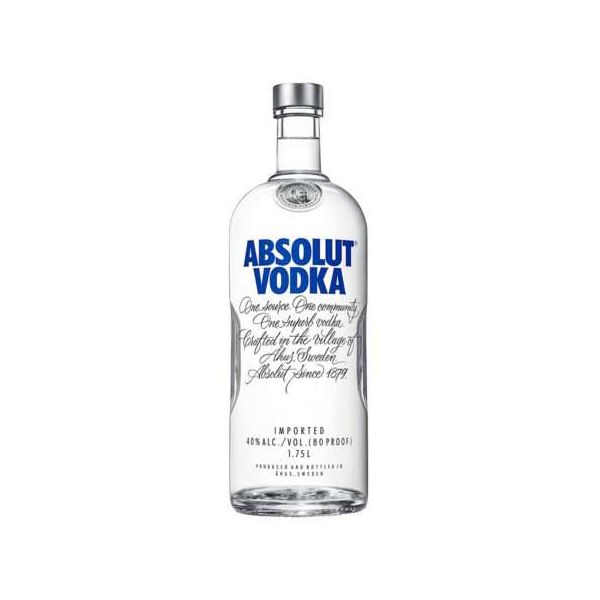 VODKA ABSOLUT PACK LITRO + SHAKER DE COLOR 12/1000 – Corinne Regalos