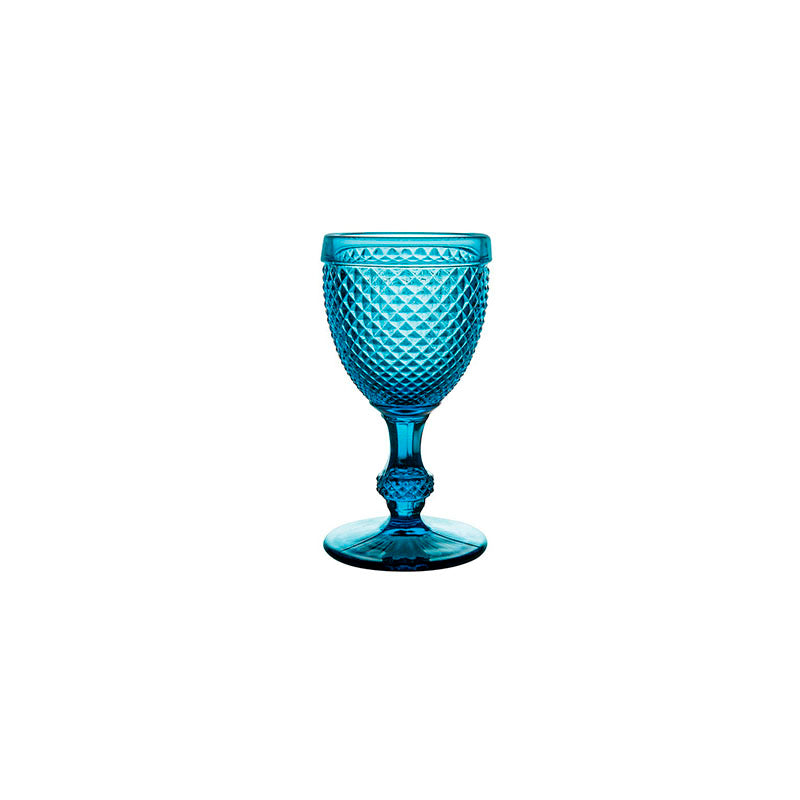 PACK CON 4 COPAS DE AGUA AZUL BICOS AZUL – Corinne Regalos