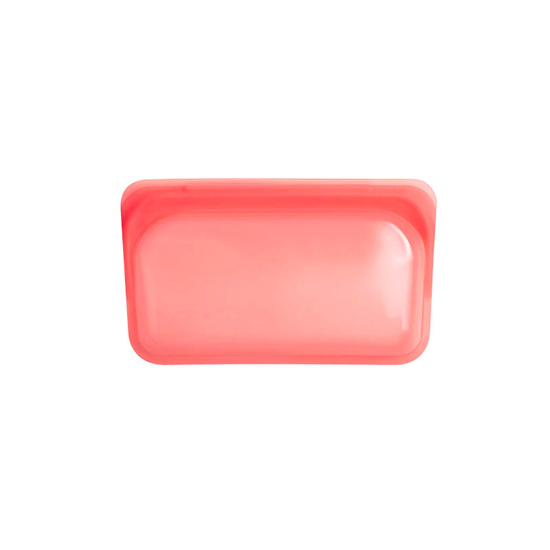 SMALL REUSABLE SILICON BAG FOR SNACK RED – Corinne Regalos
